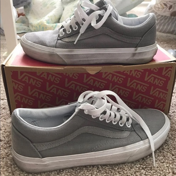 Vans | Shoes | Grey Vans | Poshmark